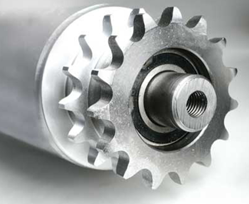 Sprocketed Heavy-Duty Conveyor Rollers for Chain-Drive Conveyors (2 ...